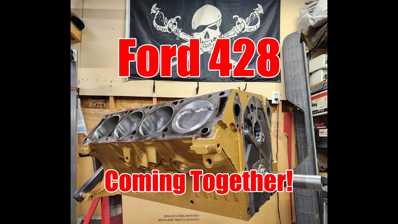 Building Our Ford 428, part 4. Installing the pistons and rods - YouTube