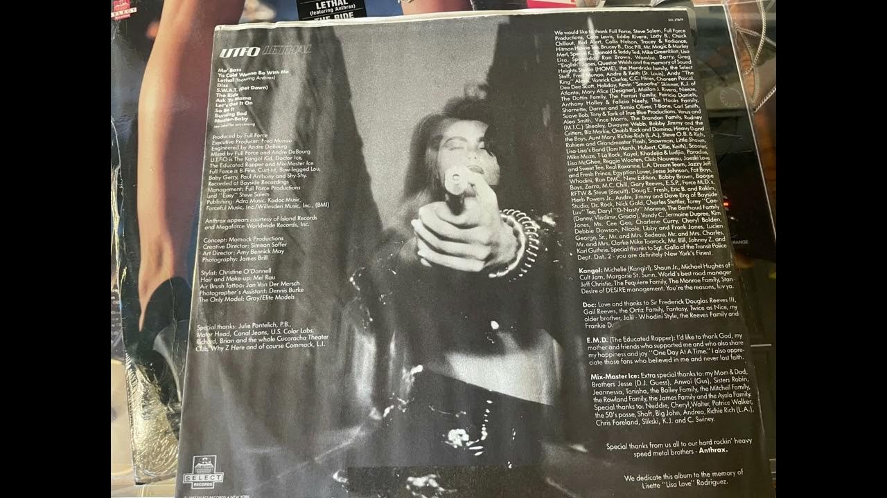 So Be It UTFO 1987 Lethal Album - YouTube