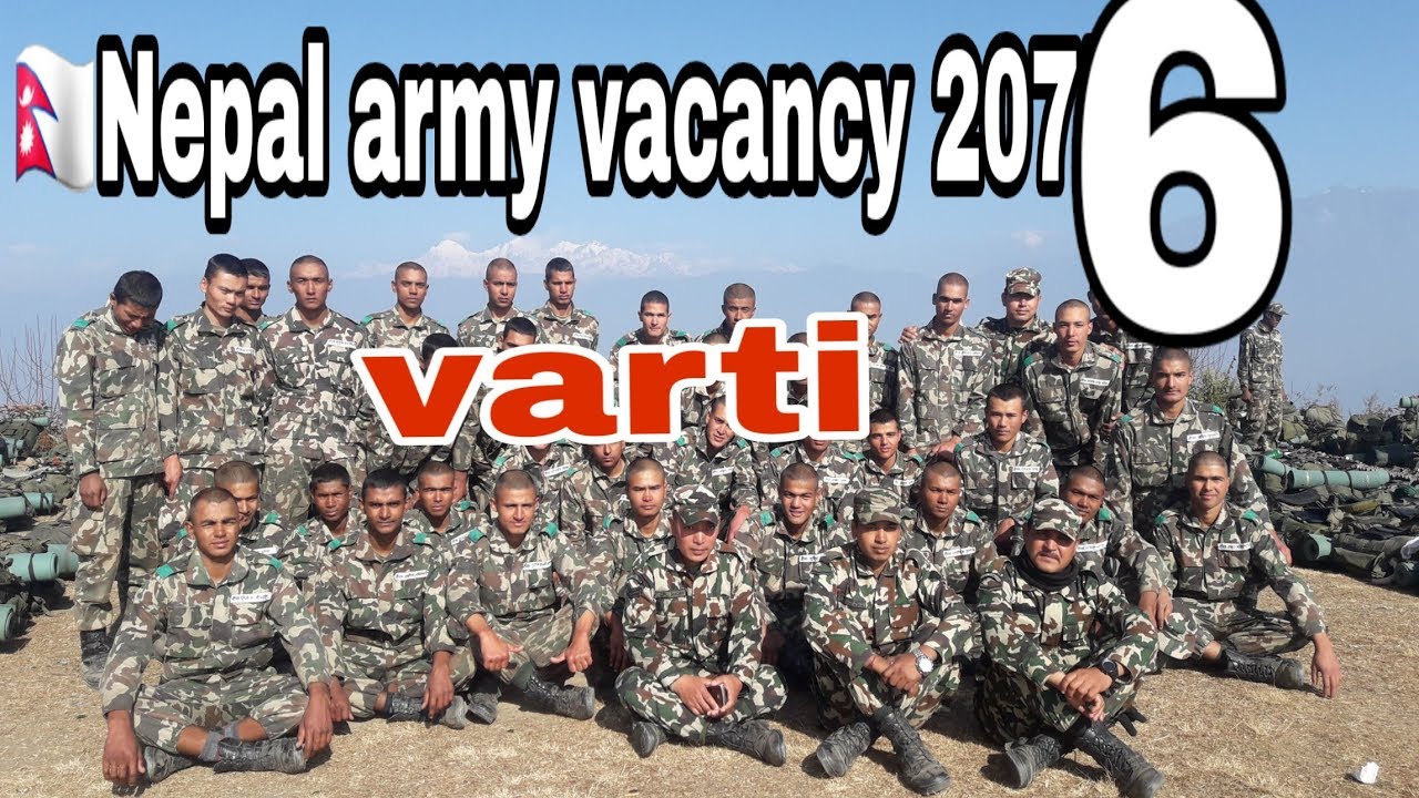 Nepal army vacancy 2076 join nepal army 2076 - YouTube