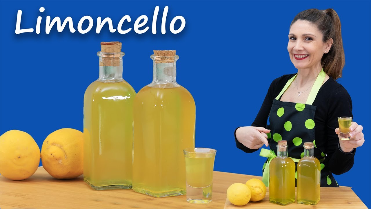 Cómo PREPARAR el mejor LIMONCELLO 🍋🍋🍋 / Bebida alcohólica - YouTube