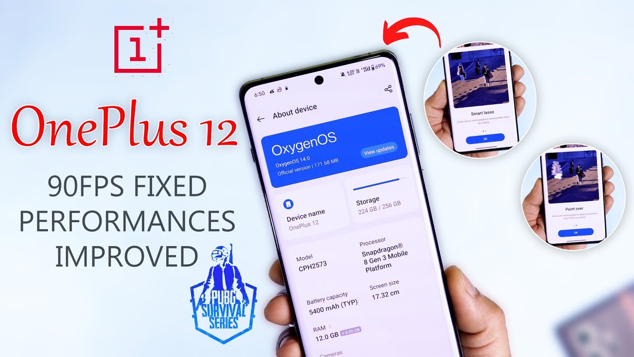 Oneplus 12 New OTA Update with Ai Editor and System Improvement - YouTube