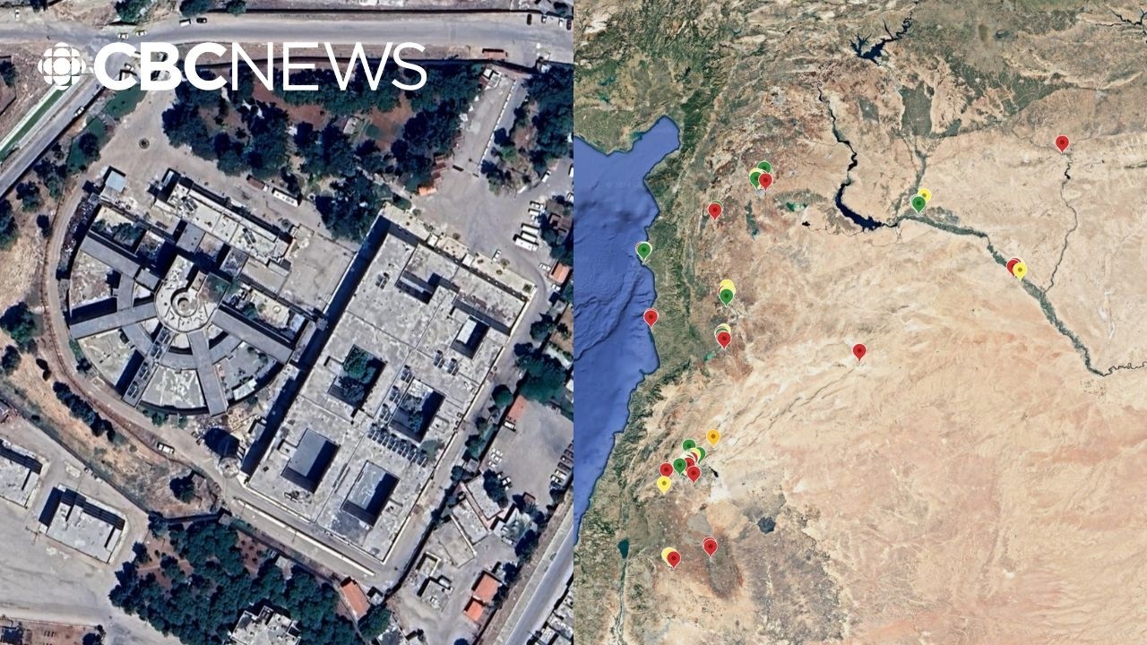 Syria’s secret prison network, mapped | Visual investigations - YouTube