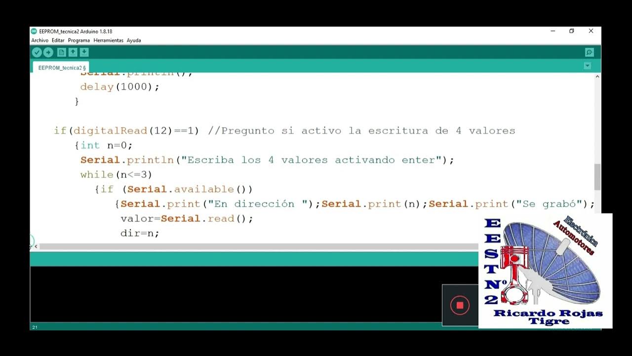 EEPROM Arduino - YouTube