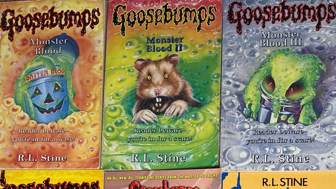 Monster Blood Book Collection. - YouTube