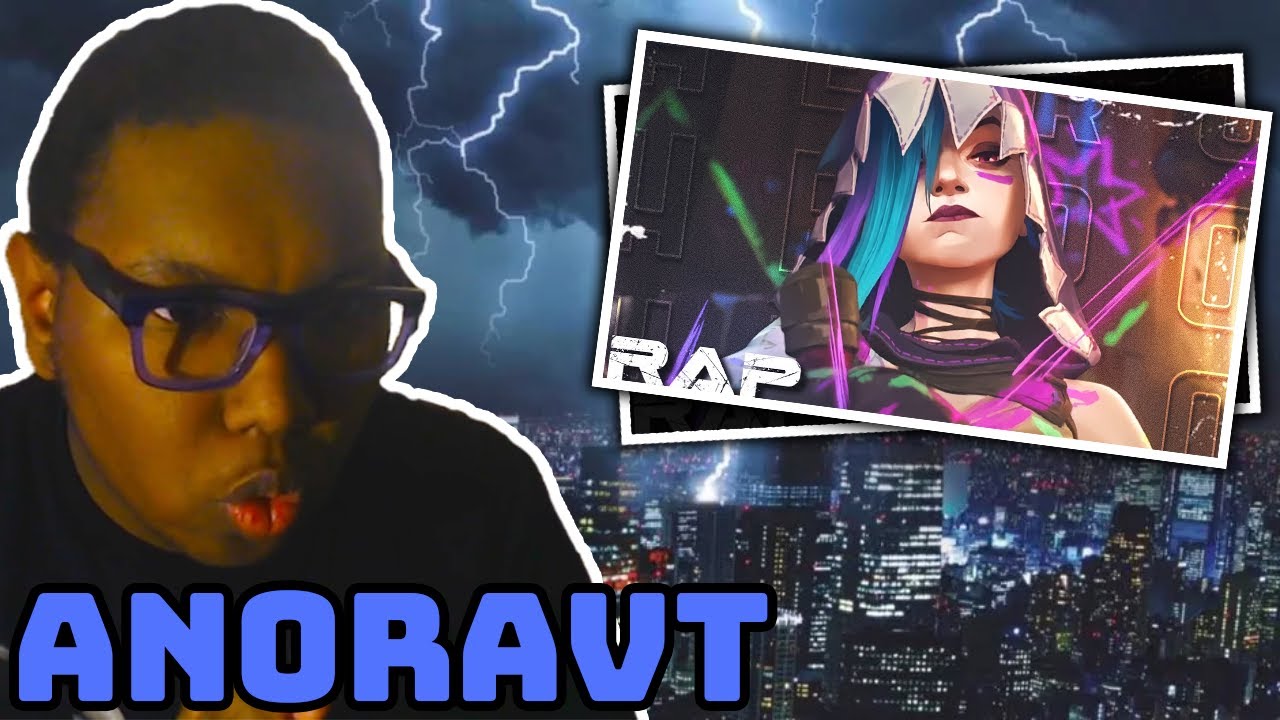FIRST ANORAVT REACTION!!! (anoravt JINX RAP "HERO") - YouTube