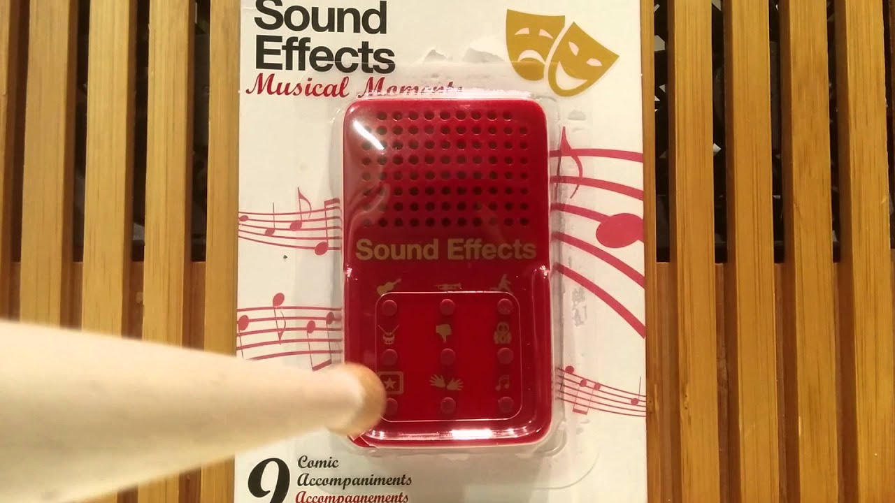 Classic Musical Sound Effects Toy - YouTube