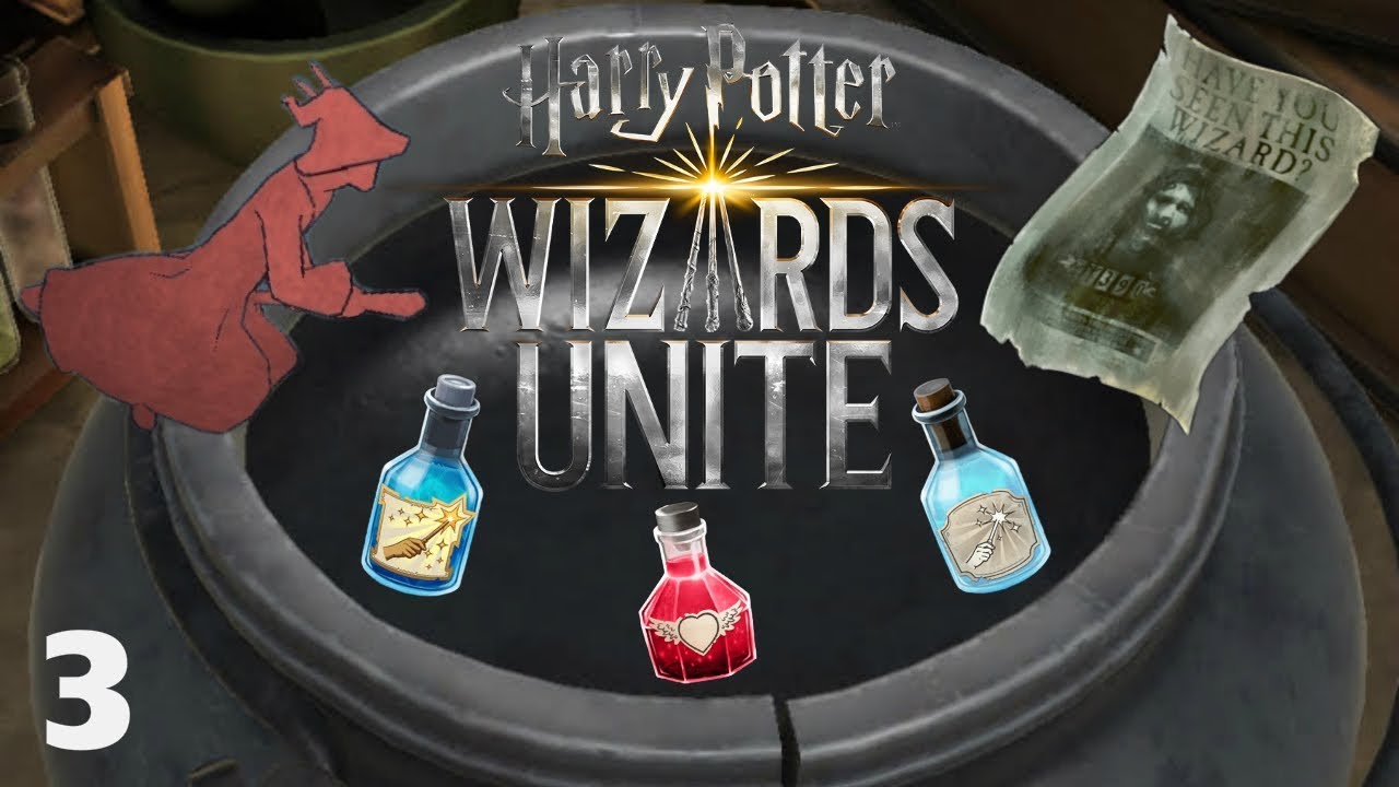 BREWING POTIONS | Harry Potter: Wizards Unite #3 - YouTube