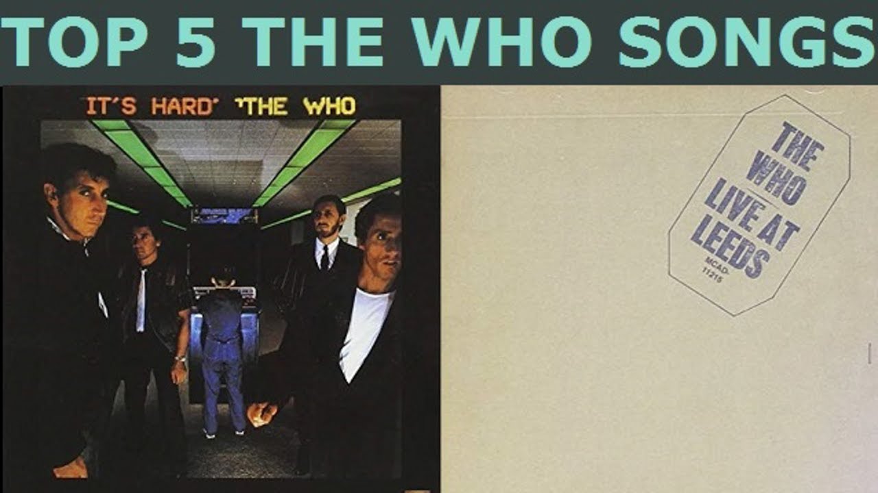 TOP 5 THE WHO SONGS - YouTube