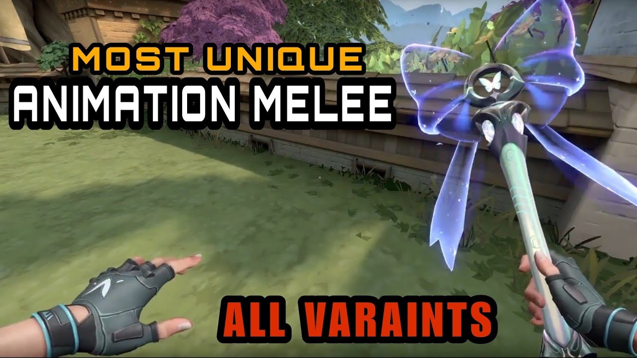 Valorant - Evori's Spellcaster Melee All Variants in Gameplay ...