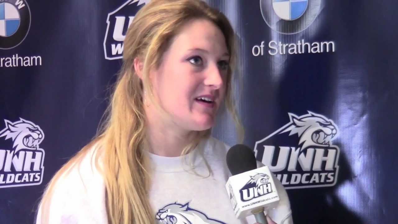 UNH Women's Basketball: Morgan Frame interview on WBIN-TV (01/19/13 ...