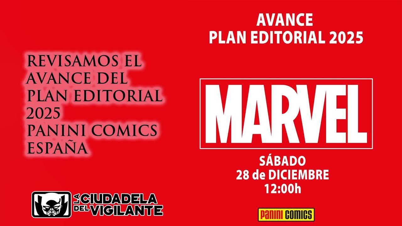 Revisamos el Avance Editorial 2025 de Panini España - YouTube