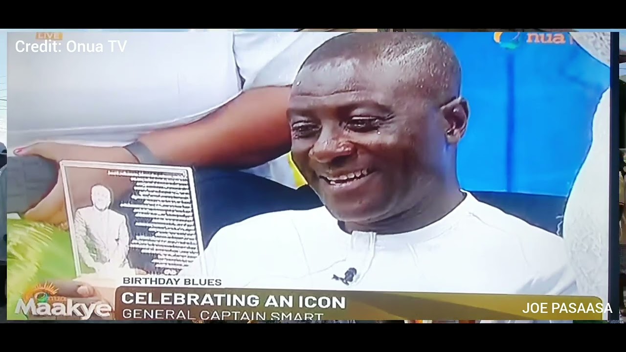 Captain Smart gets shocking surprise on his birthday live Onua TV ...