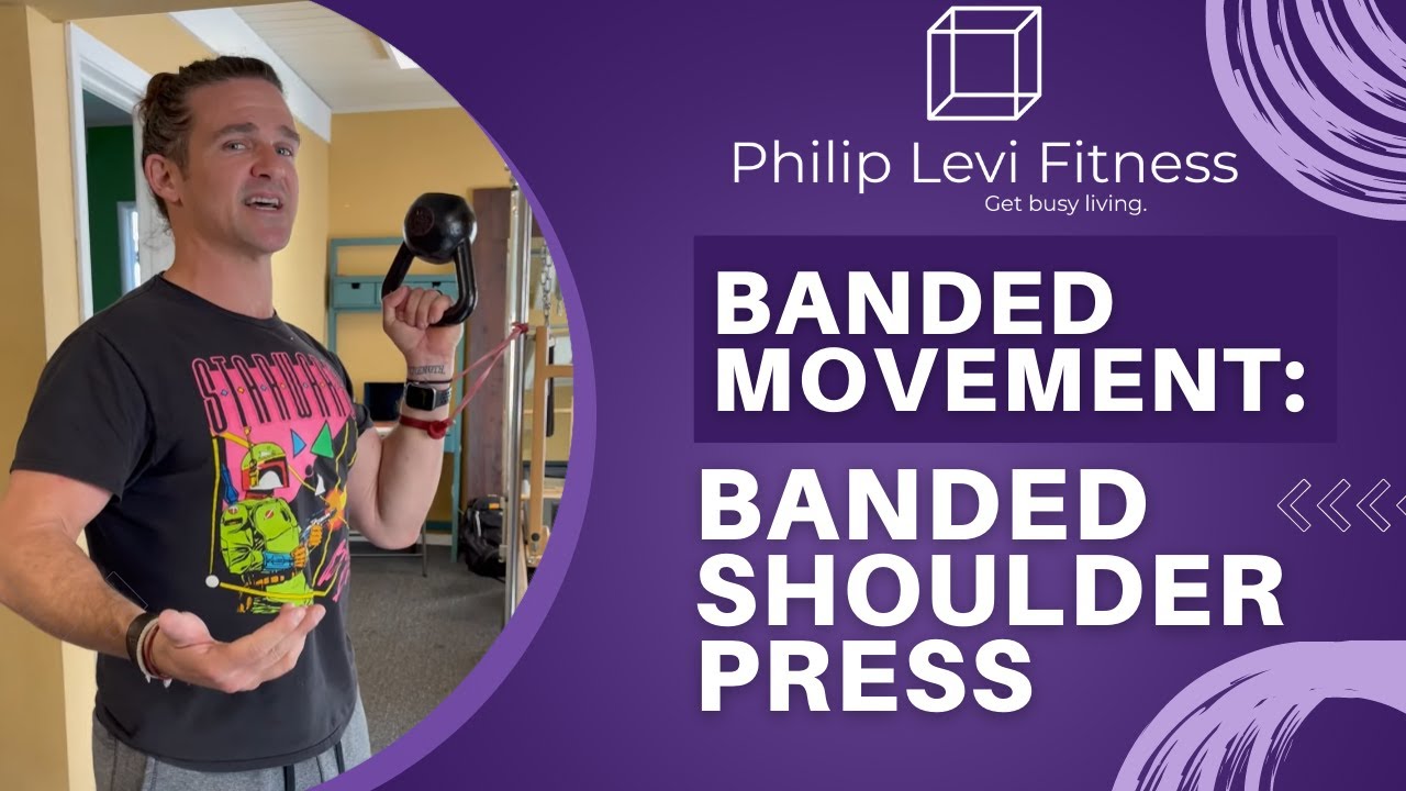 Banded Shoulder Press - YouTube