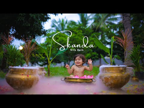 Skanda Surabhi | First Birthday | Baby Girl | Milk Bath | Telugu Video Song 2024 #prebirthdayshoot