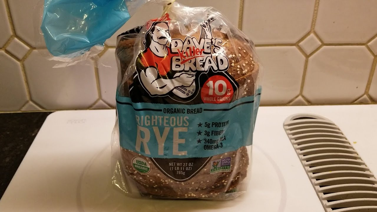 Trying out Dave's Killer Bread "Righteous Rye" for the first time, wow ...