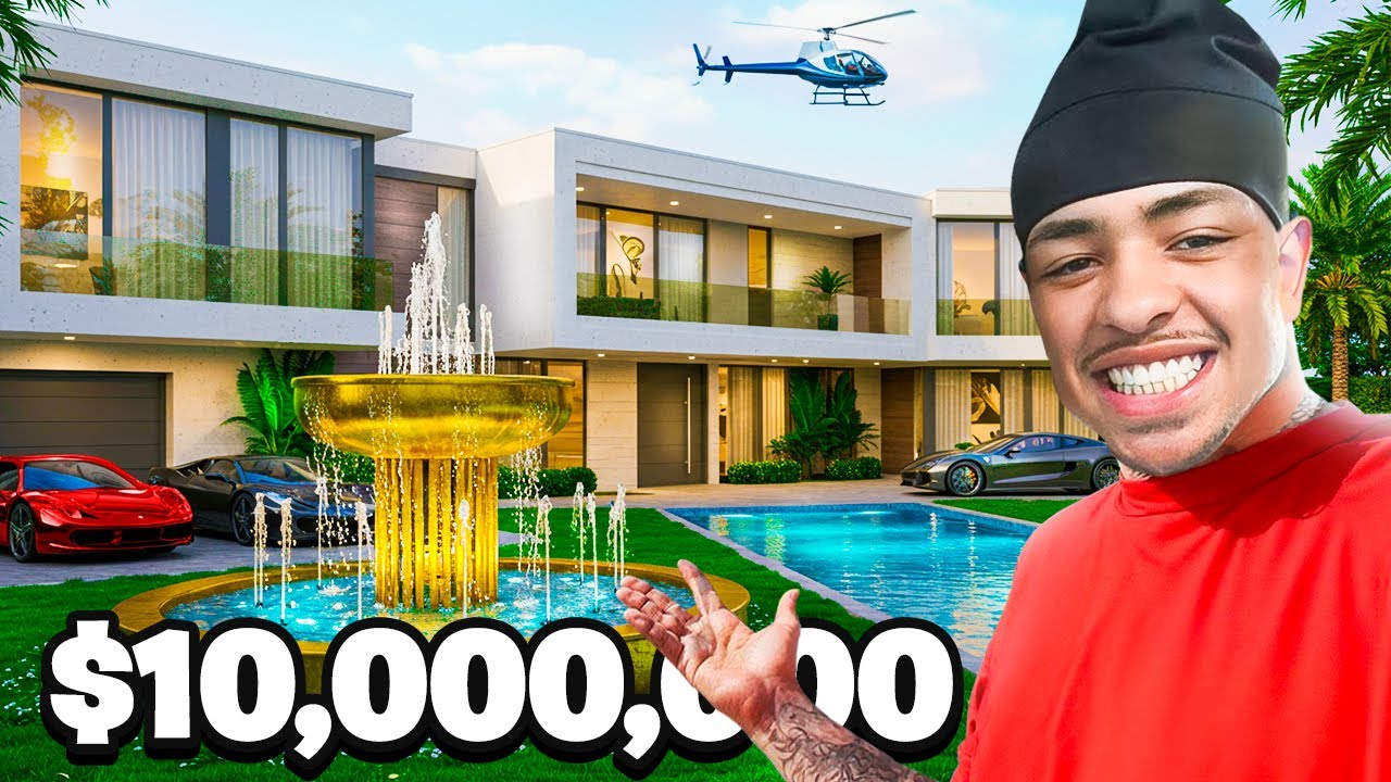 Fabss NEW $10,000,000 House Tour! - YouTube