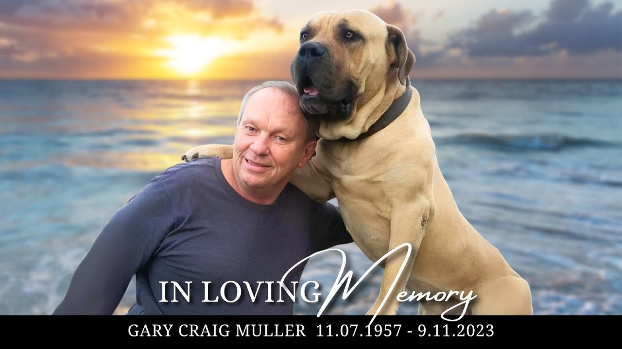 Gary Muller Memorial Service - 20.11.2023 - 14:00 - YouTube