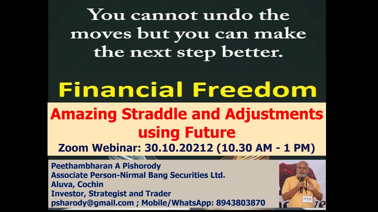 Amazing Straddle and Adjustments using Future, Smallest Candle for Buy ...