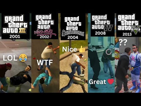 Evolution of (FIGHTING STYLE LOGIC) in | GTA Games | - (2001 - 2024 ...