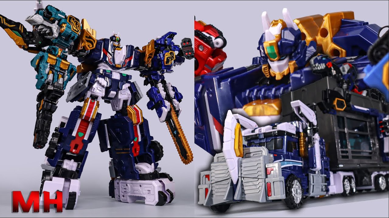 Miniforce Dinoid Warrior DINO COMMANDER TITAN CLASS DINO TRUCK ...