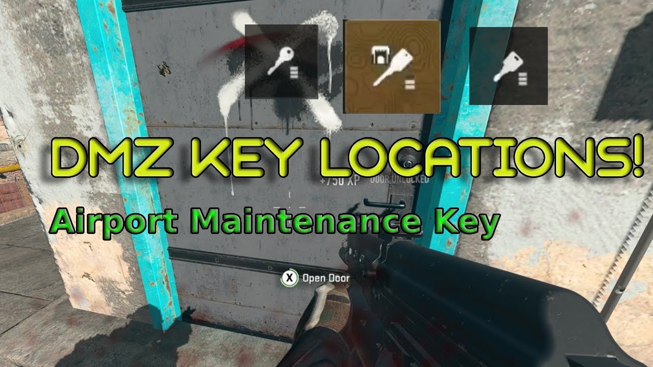 DMZ Airport Maintenance Key Location! #dmz - YouTube