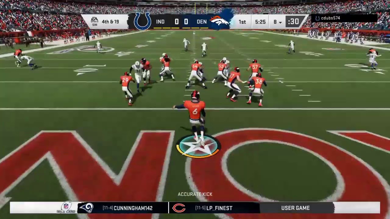 Madden Head Hunters Wild Card Week Broncos season 1 - YouTube
