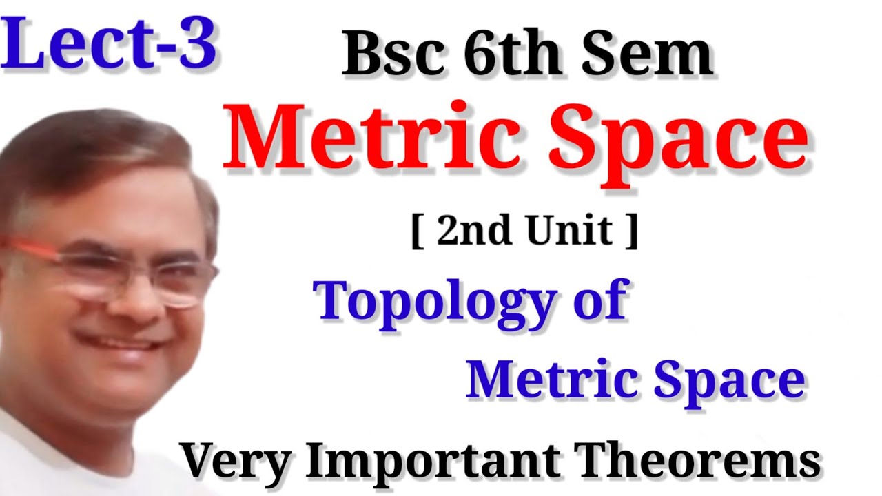 Bsc 6th Sem Maths Metric Space Topology of Metric Spaces - YouTube