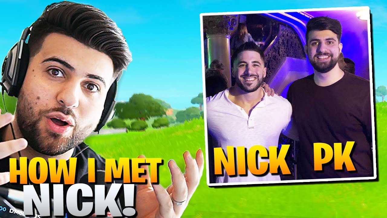 The Story Of HOW I Met Nickmercs! (Fortnite Battle Royale) - YouTube