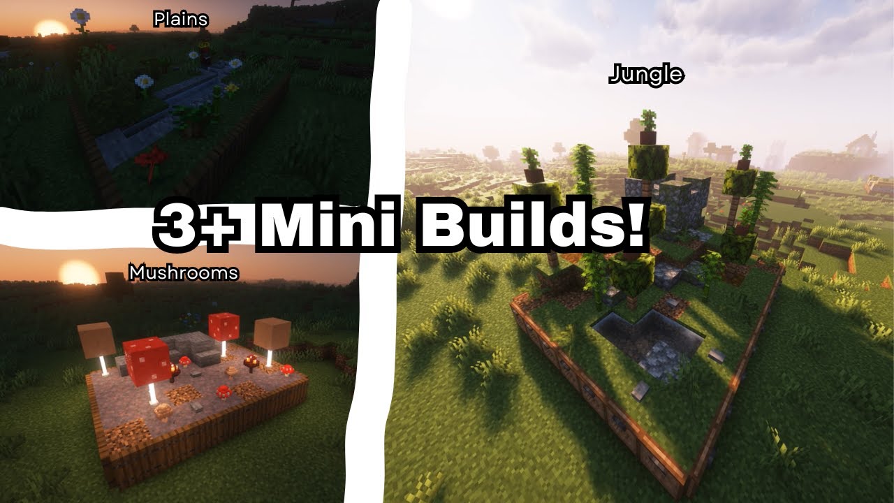 3+ Mini Biome Builds - YouTube
