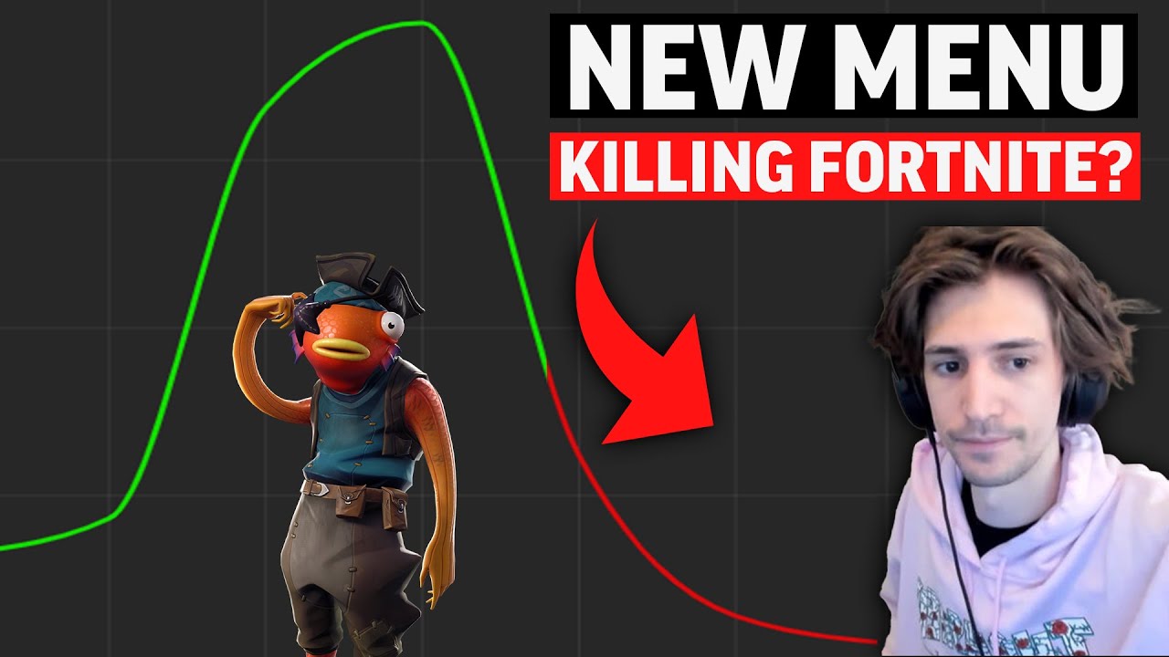 Is Fortnite's NEW MENU KILLING Fortnite? - YouTube