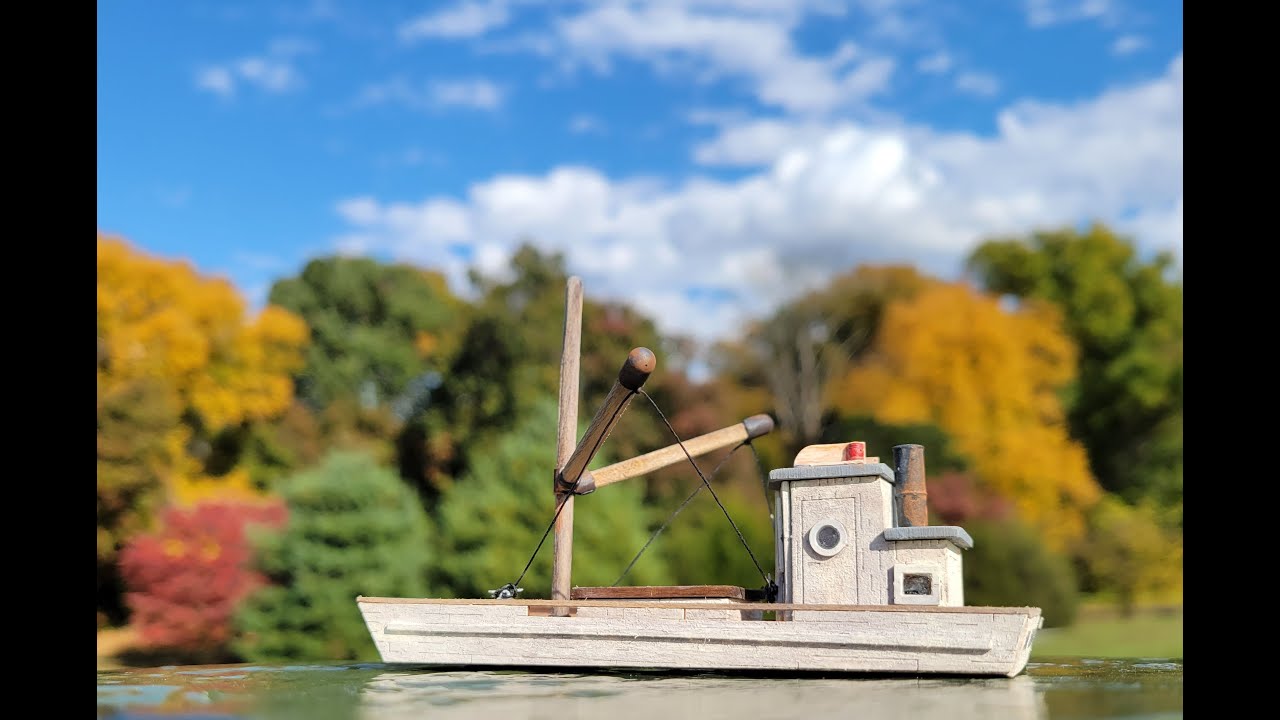 Conowingo Models Til Maid Oyster Boat in HO scale - YouTube