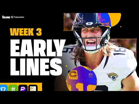 NFL Week 3 Early Picks & Line Movement Predictions (2026)