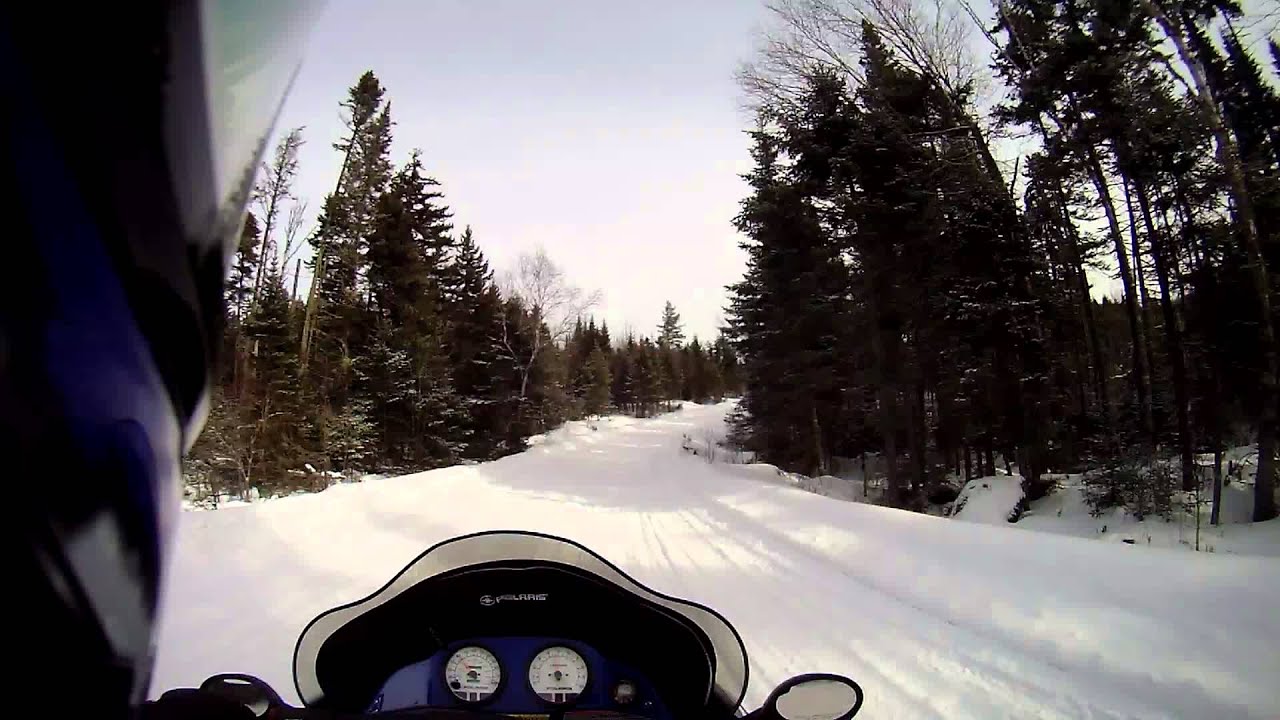 Drift HD snowmobile ride on 1/29/2013 in nh - YouTube