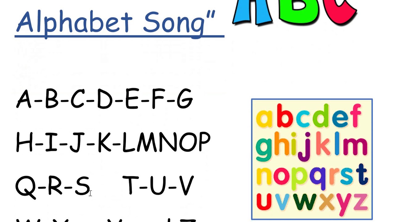 Alphabet song sing along - Fill in the blank - YouTube
