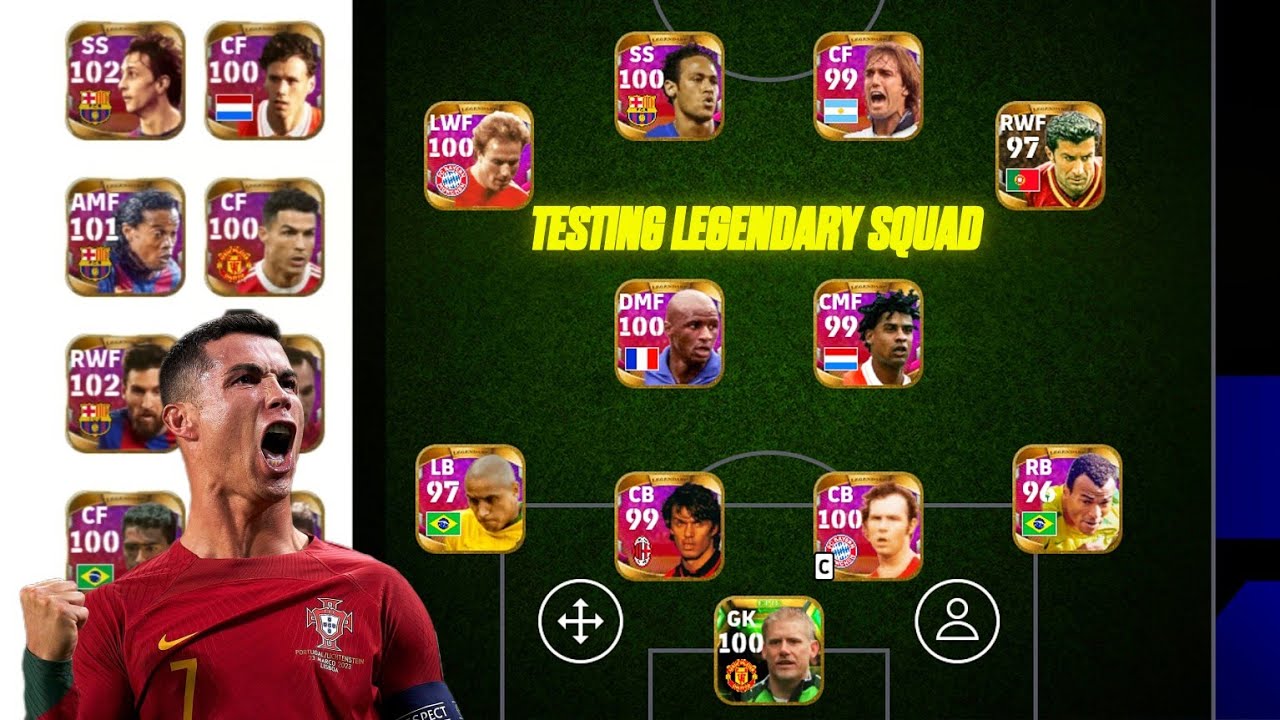 testing legendary squad - YouTube