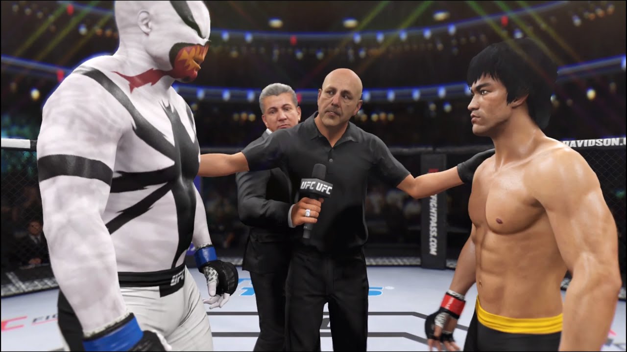 Bruce Lee vs. Anti Venom - EA Sports UFC 2 - Epic Fight 🔥🐲 - YouTube