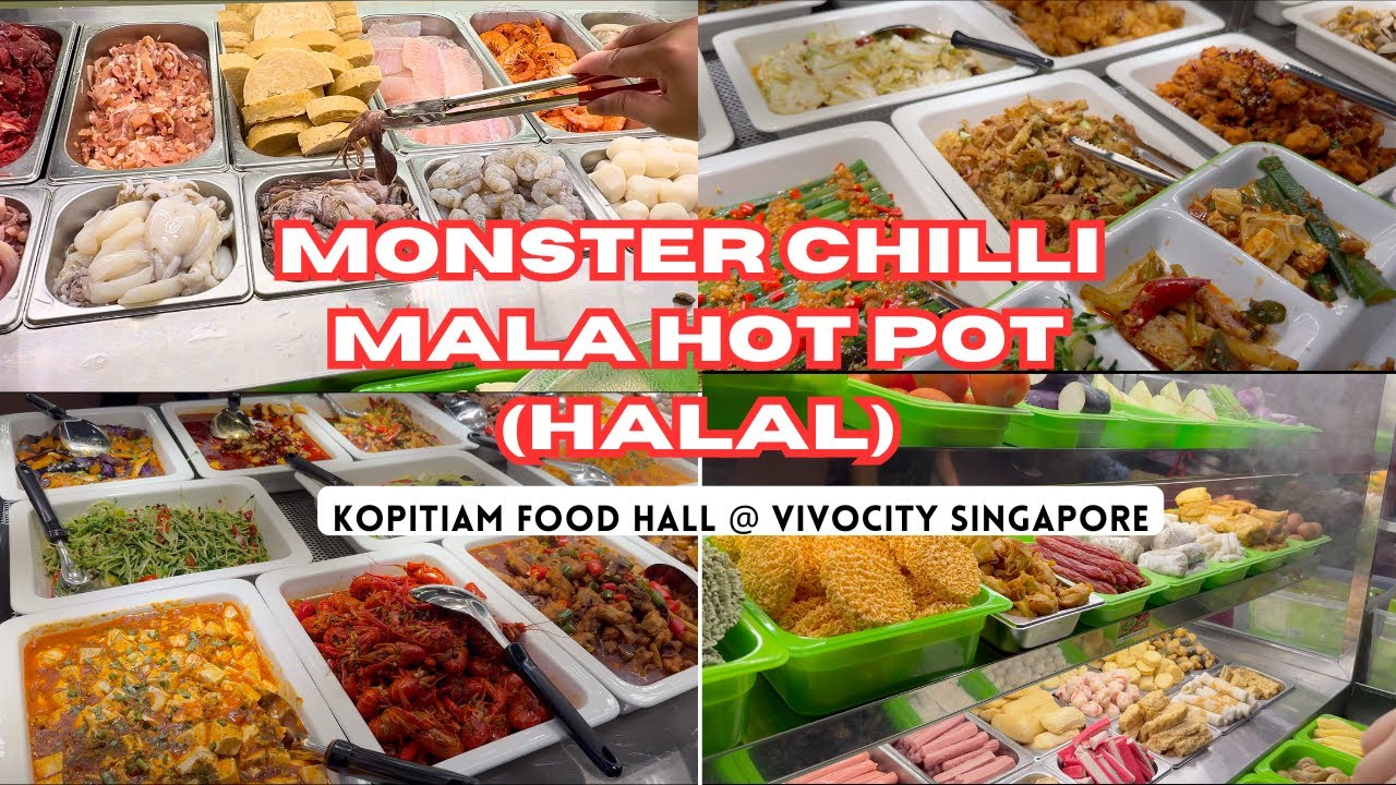 Monster Chilli Mala Hot Pot (HALAL) | Kopitiam Food Hall VivoCity ...