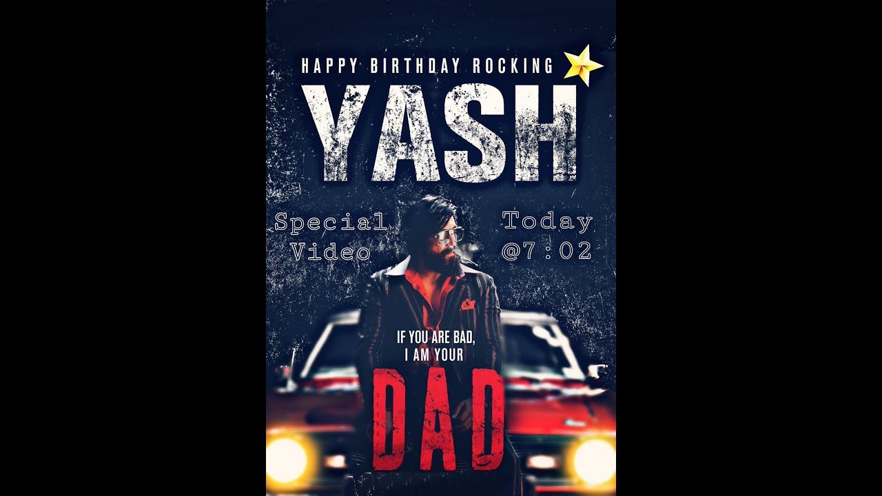 HAPPY BIRTHDAY ROCKING STAR YASH | BIRTHDAY SPECIAL VIDEO | 2K19 - YouTube