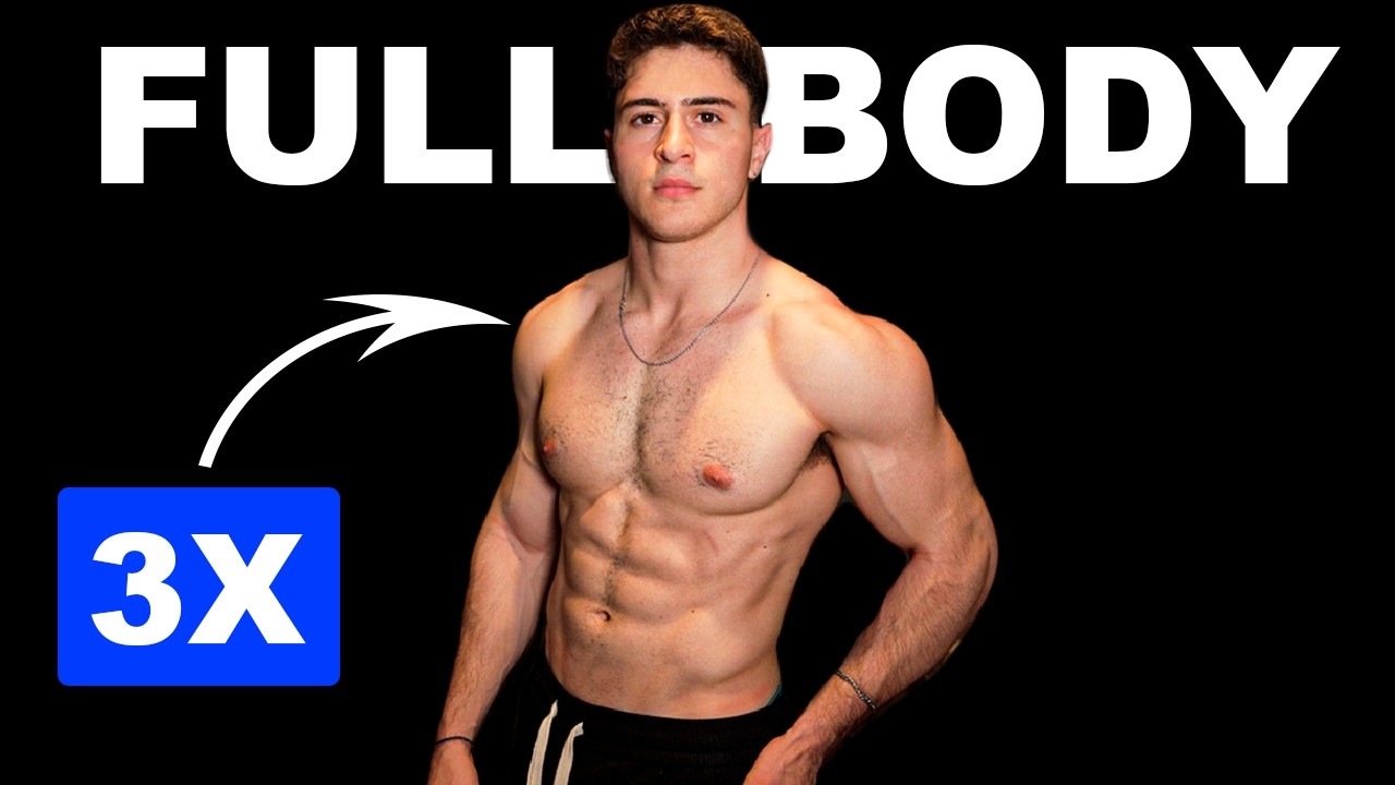 How I am Getting Jacked Training 3 Days a Week(Simple Guide) - YouTube