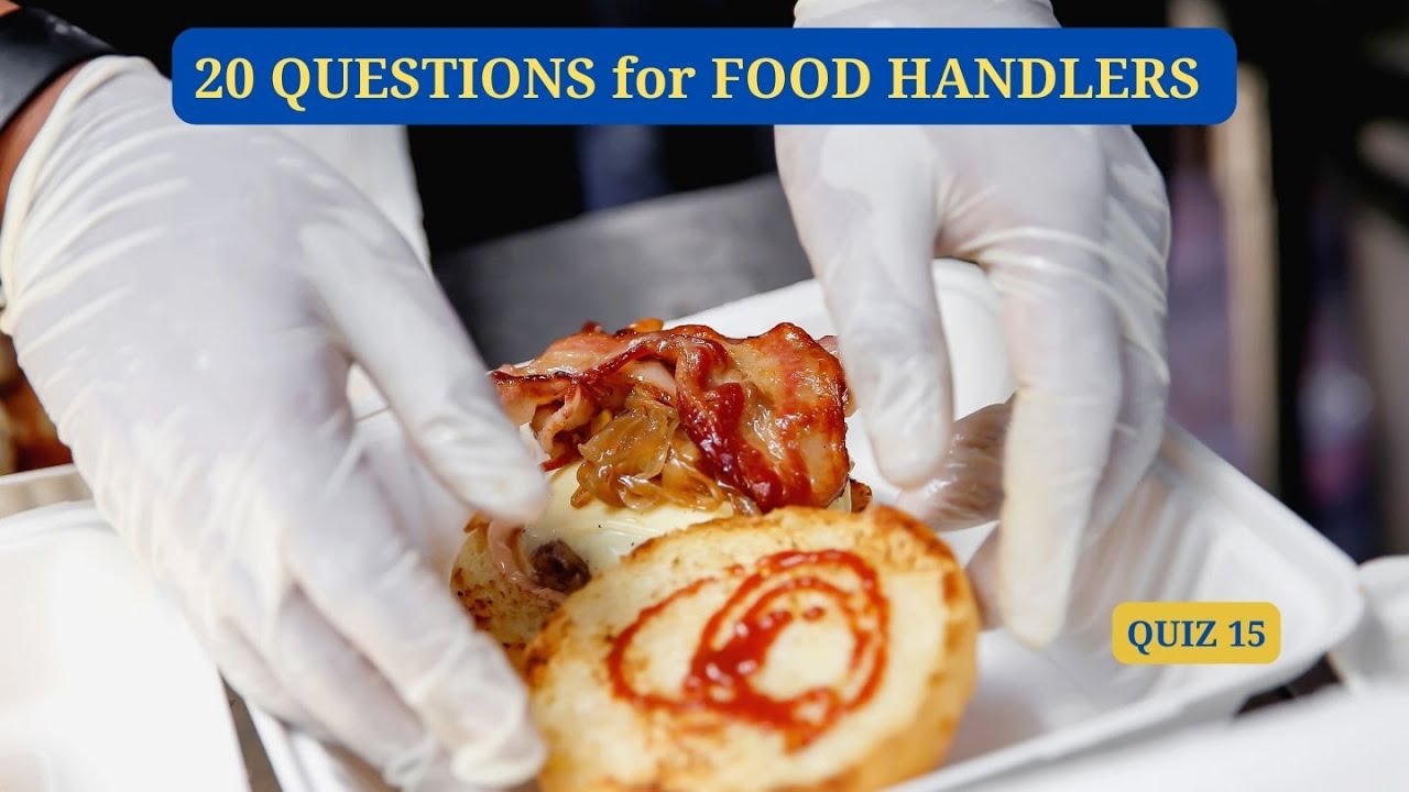 Word Work|Food Handler Practice Exam Questions and Answers|Employee ...