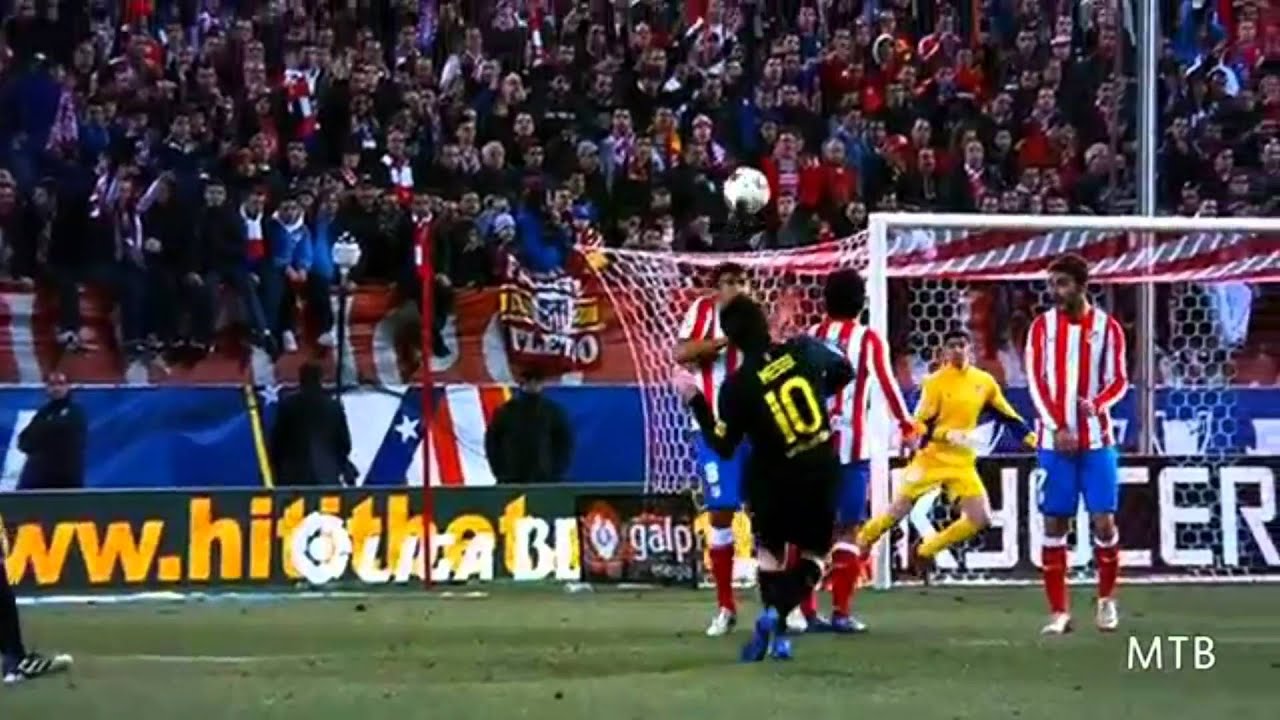 Lionel Messi's Goals vs Thibaut Courtois - YouTube