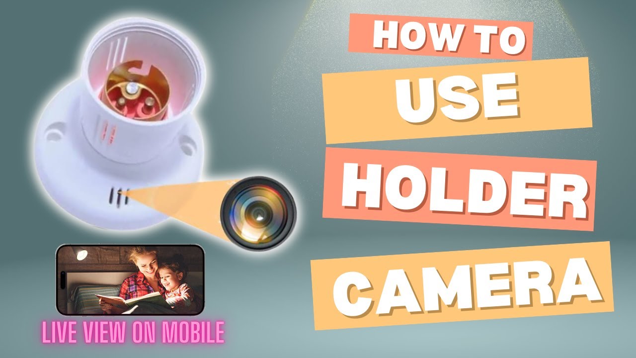 How to Use Advance Bulb Holder Spy CCTV Hidden Camera review video ...