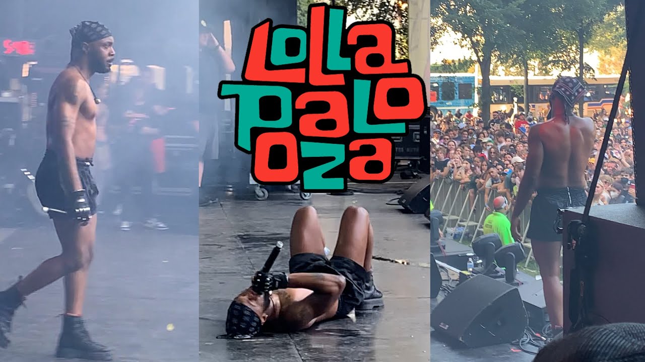 JPEGMAFIA LIVE Backstage Compilation - Lollapalooza 2021 - YouTube