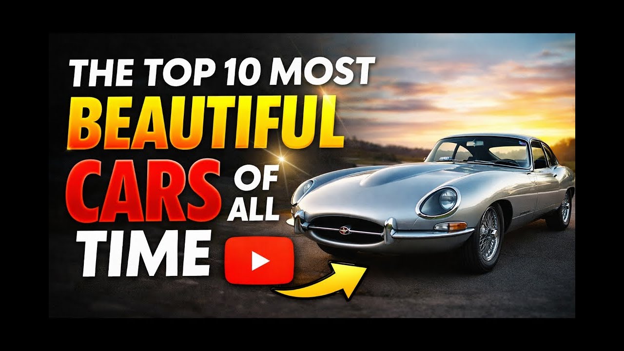 THE 10 MOST BEAUTIFUL CARS OF ALL TIME. - YouTube