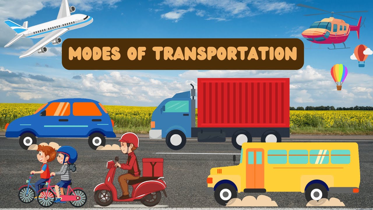 Modes of transportation - English for everyone | Vocabulary | Vehicles ...
