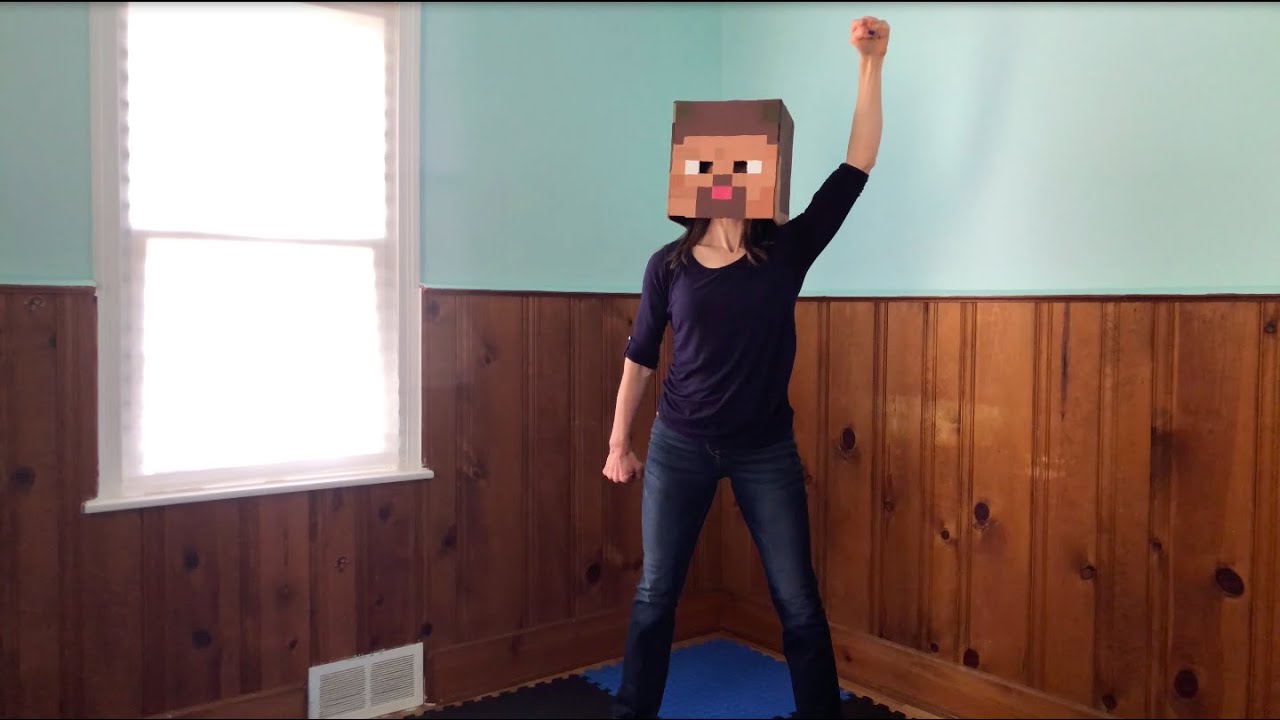 Funny Cosplay Video- Minecraft's Steve plays Just Dance 2020 (High ...