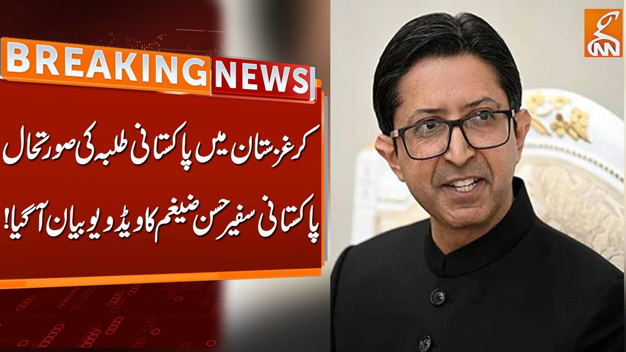 Pakistani Ambassador Hasan Zaigham Statement | Breaking News | GNN ...