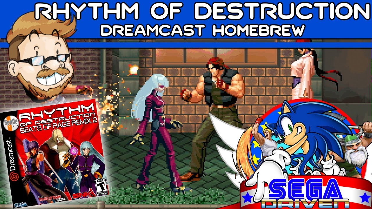 Rhythm of Destruction (Dreamcast Homebrew Review) | SEGADriven - YouTube