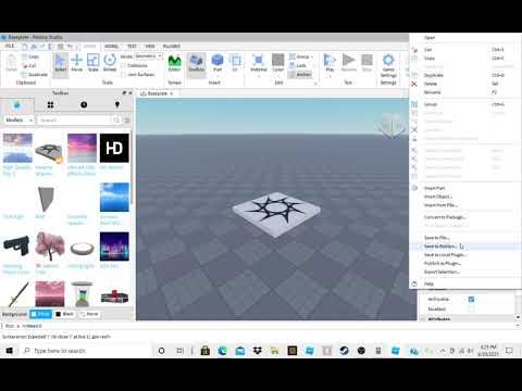 How to publish a script (roblox studio 2021) - YouTube