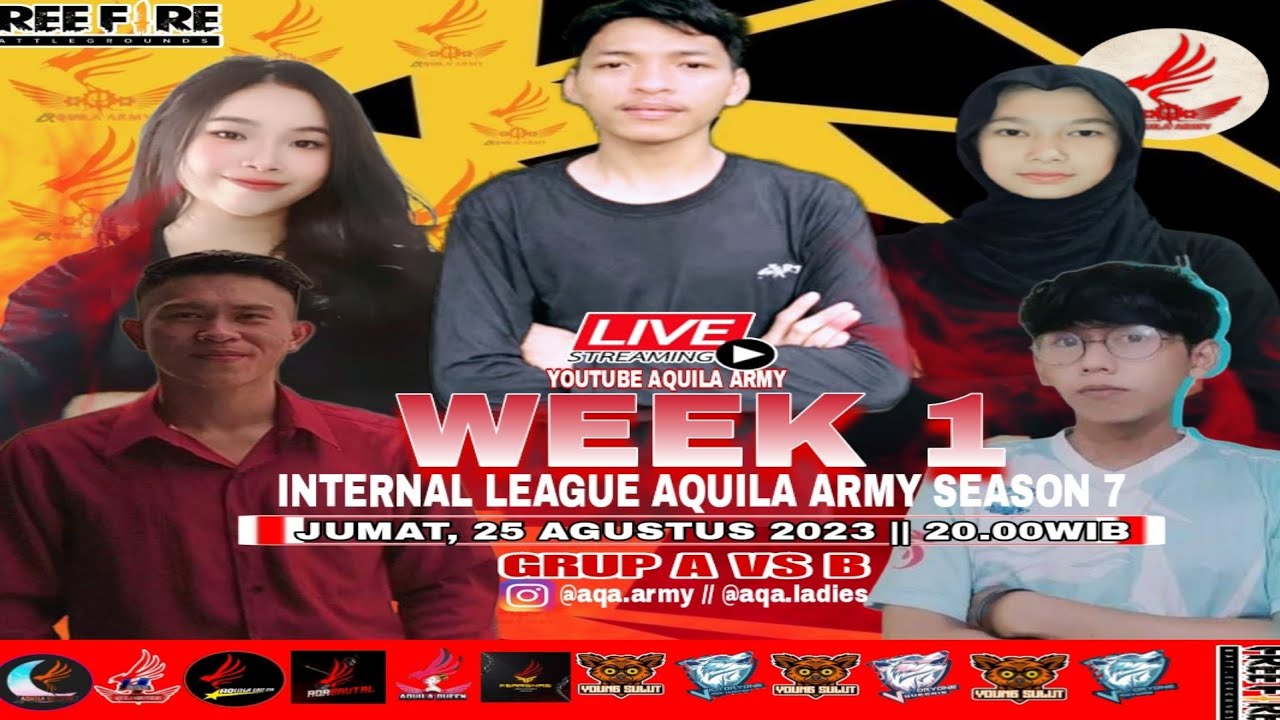 INTERNAL LEAGUE AQUILA ARMY SEAS0N 7. (COLLABORATE VICTORYONE ACDEMY X ...